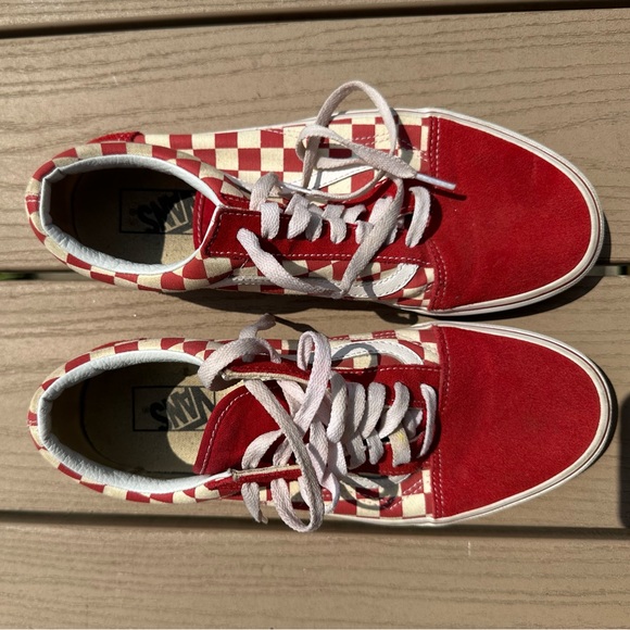 Vans | Shoes | Primary Check Old Skool Shoe 95 Mens | Poshmark